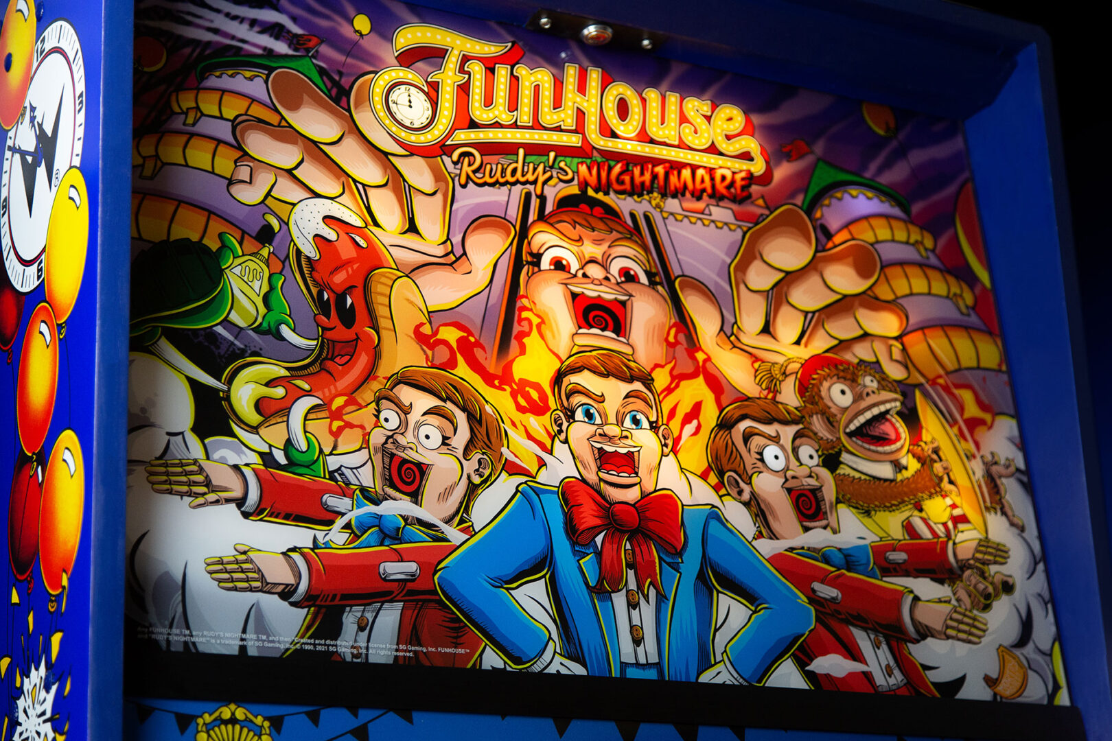 Fun House Rudy's Nightmare Pinball Kit - Pinball Remakes Fun House Rudy ...
