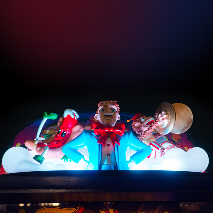 Topper for Funhouse 2.0 - Pinball Remakes Fun House Rudy's Nightmare ...