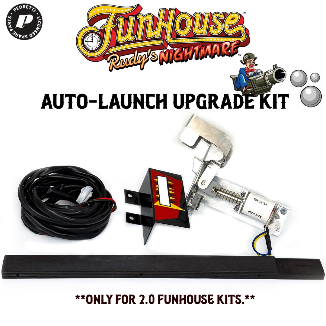 Auto-launch upgrade kit for Funhouse 2.0 kit - Pinball Remakes Fun ...